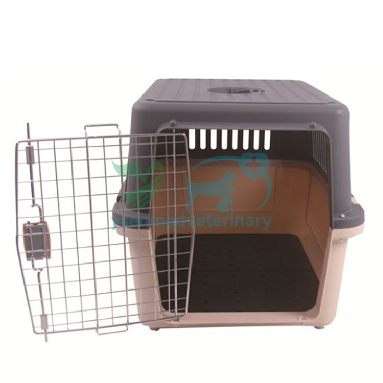 Stable structure waterproof dog kennel safe latching pet carrier YSVK ...